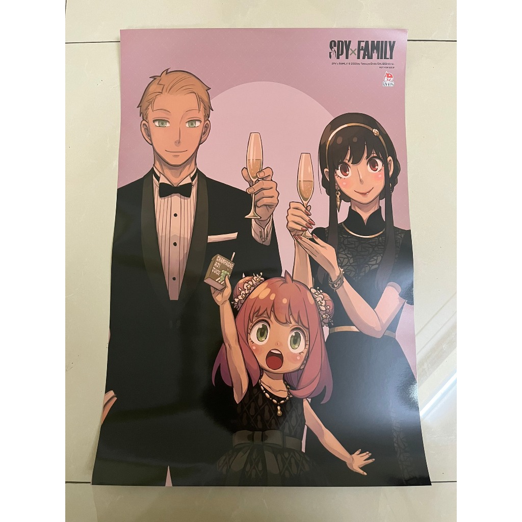 Spy x Family Poster - Fes Ambedo Fiesta 2024 - Kim Dong Publishing ...