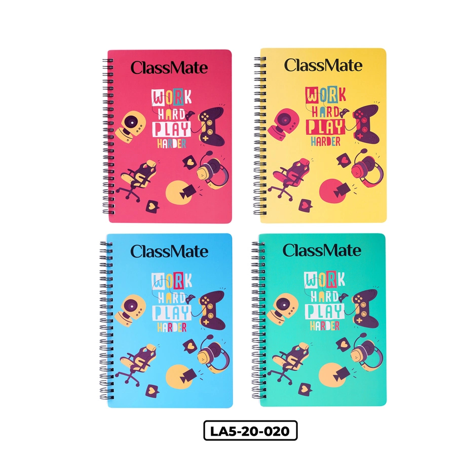 XO Classmate A5 spring notebook LA5-20-020, DL70gsm, 200 pages | Shopee ...