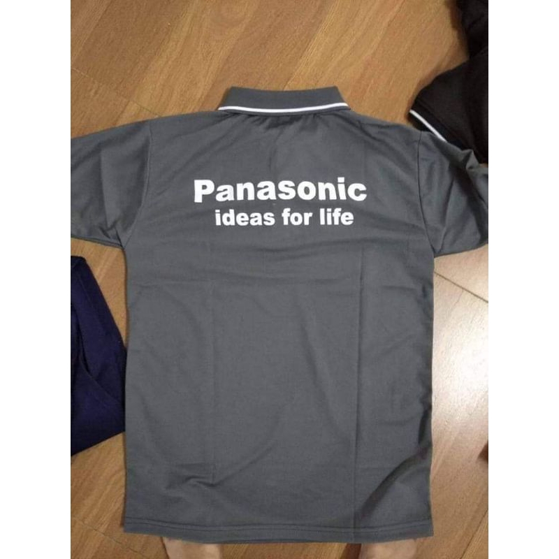 Panasonic gray shirt, full size for men and women. | Shopee Malaysia
