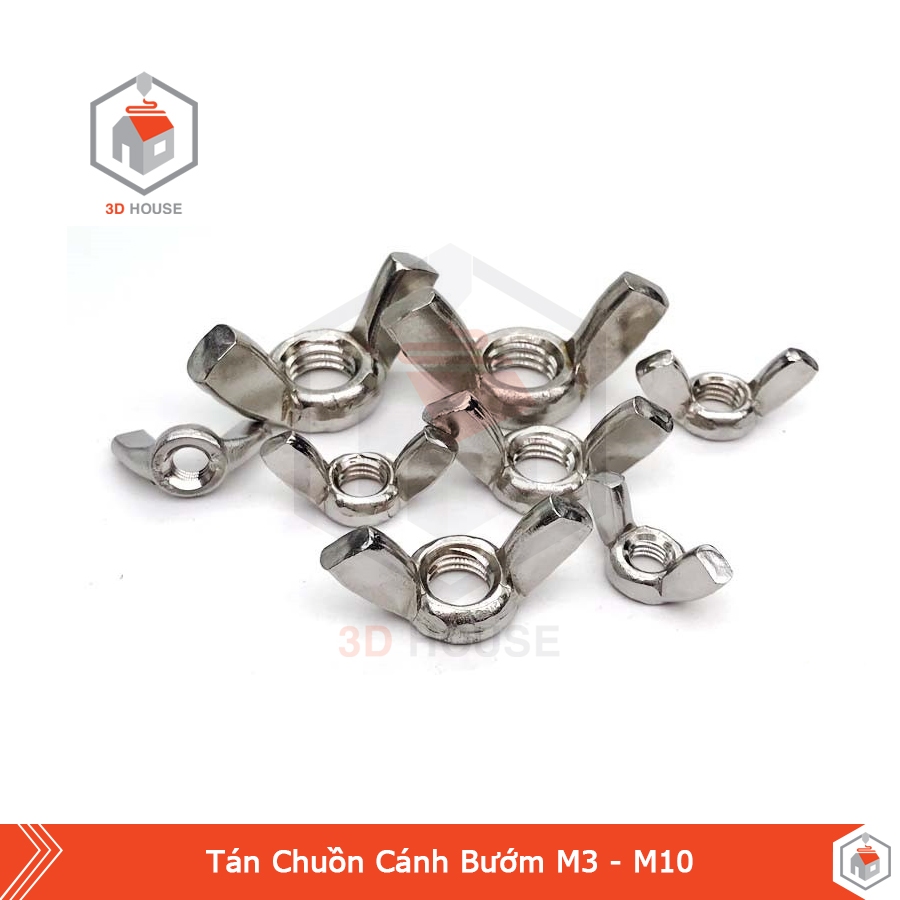 304 Stainless Steel Butterfly Canopy M3 M4 M5 M6 M8 M10 | Shopee Malaysia