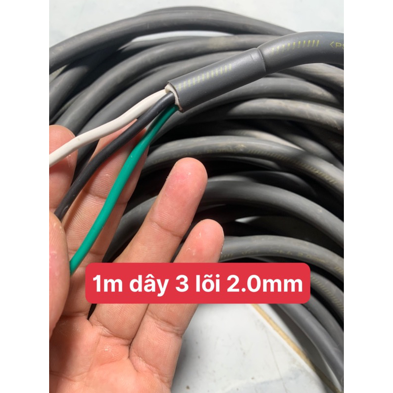 3-core Power Cord Japan Wire Yard 2.0mm Wire Remove Flexible HATAYA ...
