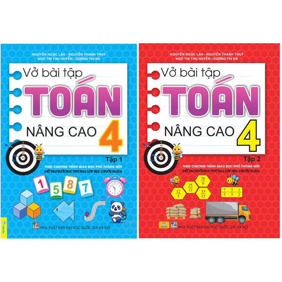 Books - Combo 2 Advanced Math Exercises 4 - Compiled according to new ...