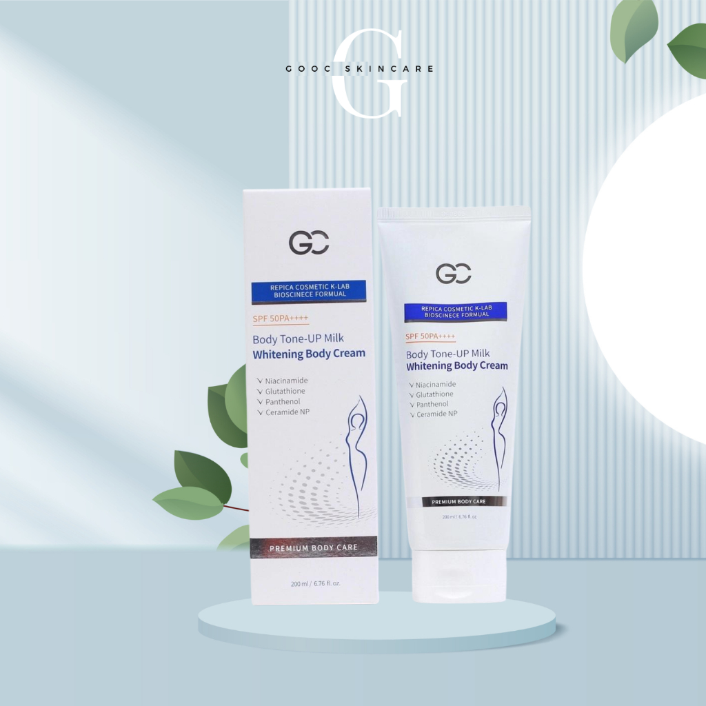 Gc Body Tone-Up Milk Whitening GC SPF 50PA++++ 200ml | Shopee Malaysia