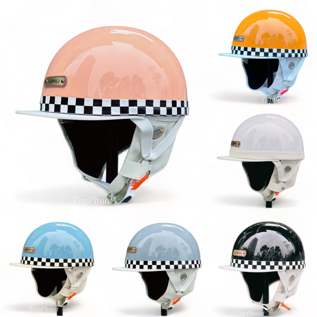 Napoli Bosozoku Japan Style Vintage half-head helmet - Japanese Style ...
