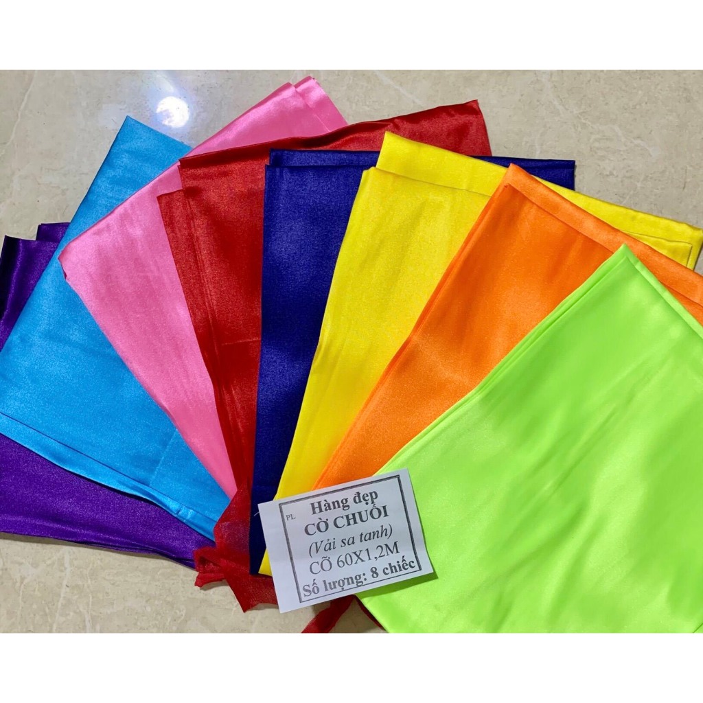 Set of 10 Beautiful Glossy Banana Flags, Colorful Banners for Festival ...