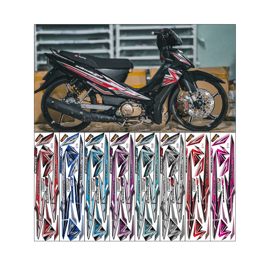 Sirius car sticker DKT model - high quality 3-layer decal material that ...