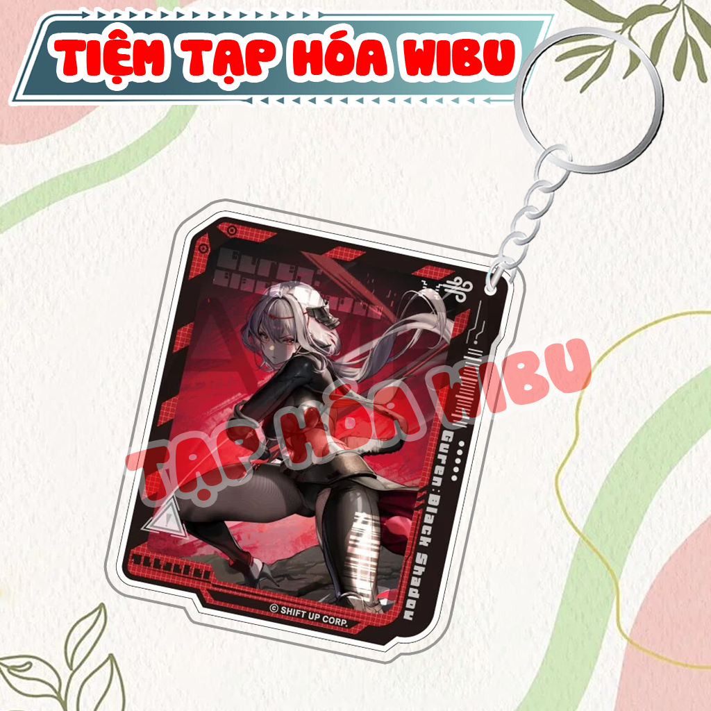 Acrylic Keychain Goddess of Victory Nikke Ludmila Ruppe Rabit Deluxe ...