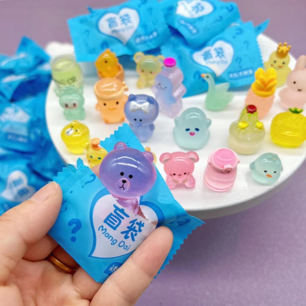 Blind Candy Blind Bag Luminous Pattern Blind Candy Random Cute Shape ...