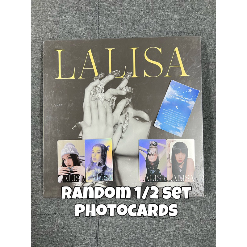 YG Lisa FIRST SINGLE VINYL LP LISA [LIMITED EDITION] Photo Collection ...