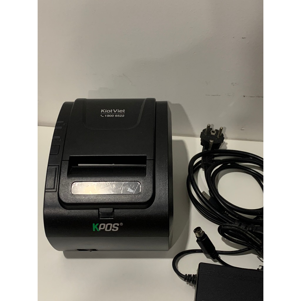 Kpos ZY307 Invoice Printer Single Closing, Restaurant bill Printing ...