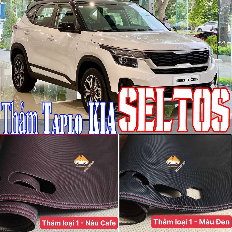 Taplo Seltos 2020 2021 2022 2023 2024 Fleece, Carbon With Anti-Slip ...