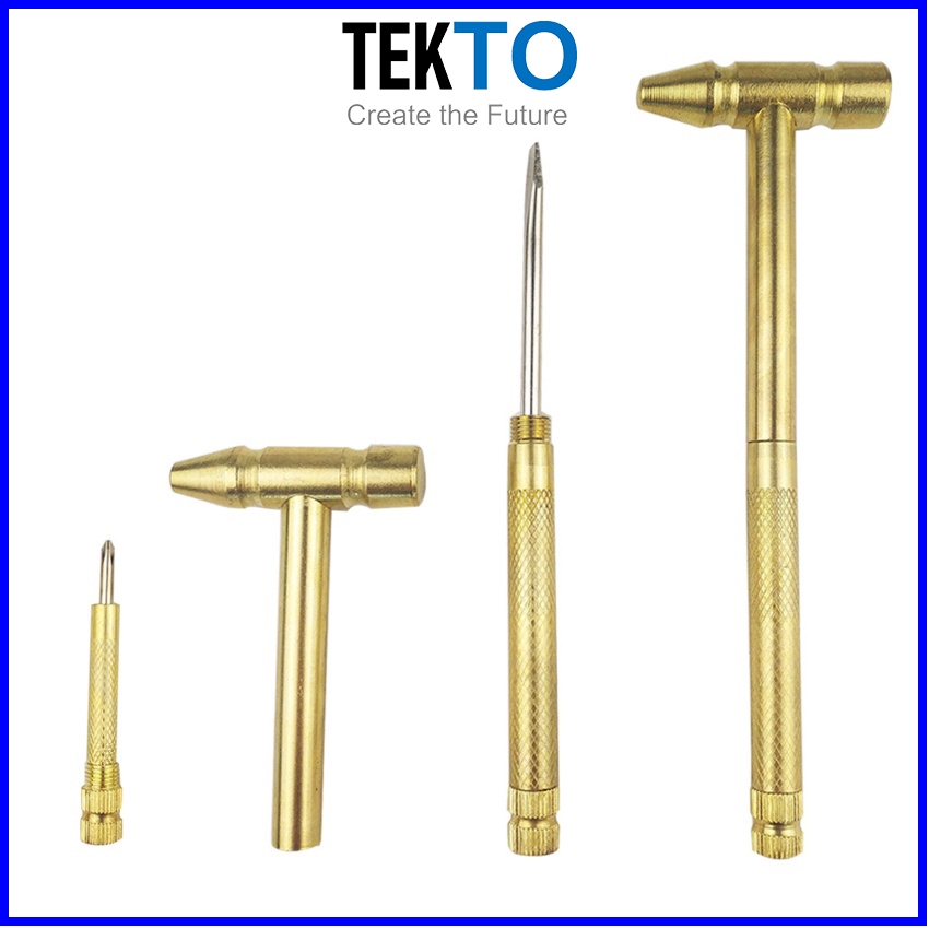 Multi-purpose mini hammer, mini copper hand hammer, with 5 convenient ...