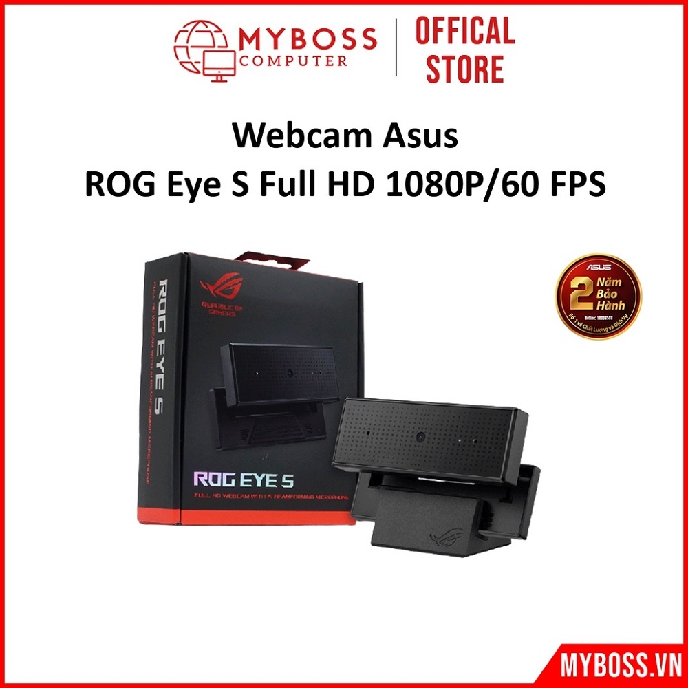 [GENUINE] ASUS ROG Strix Eye S Webcam Full HD 1080P/60 FPS, | Shopee ...