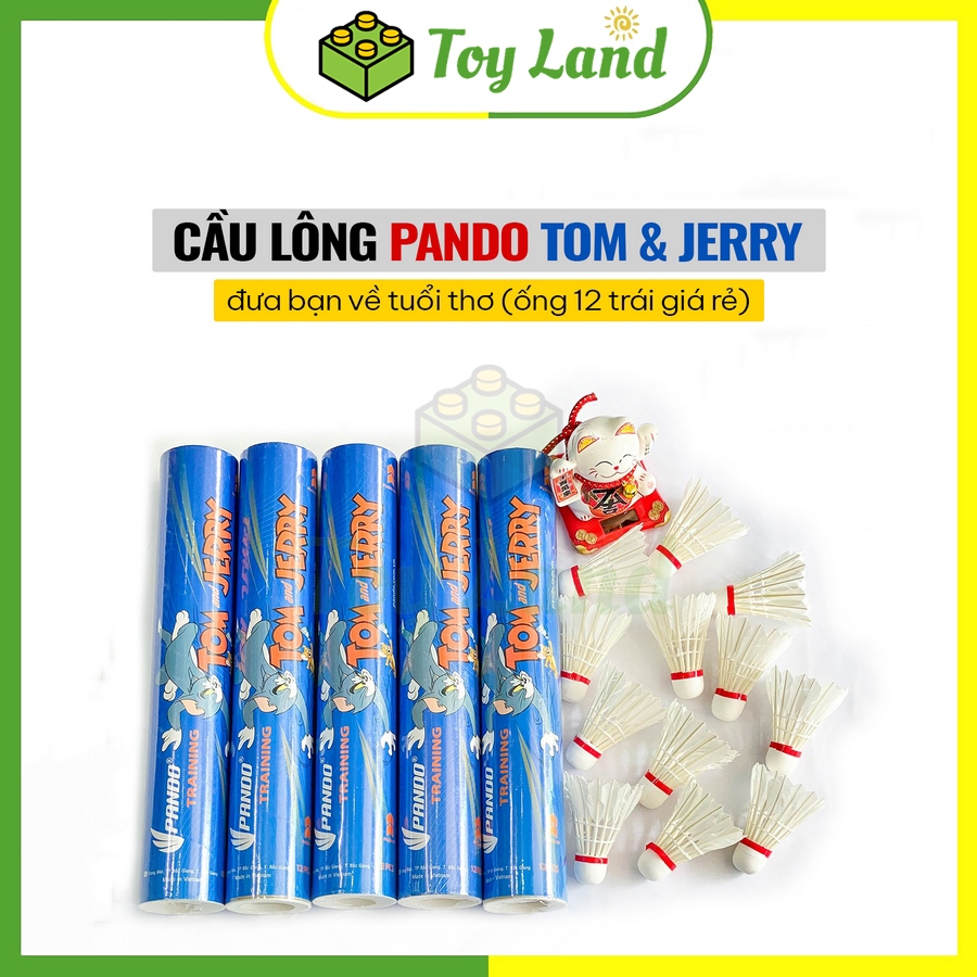 [Pando] Pando Tom Jerry Badminton Tube Blue Tom Red Tom 12 Badminton ...