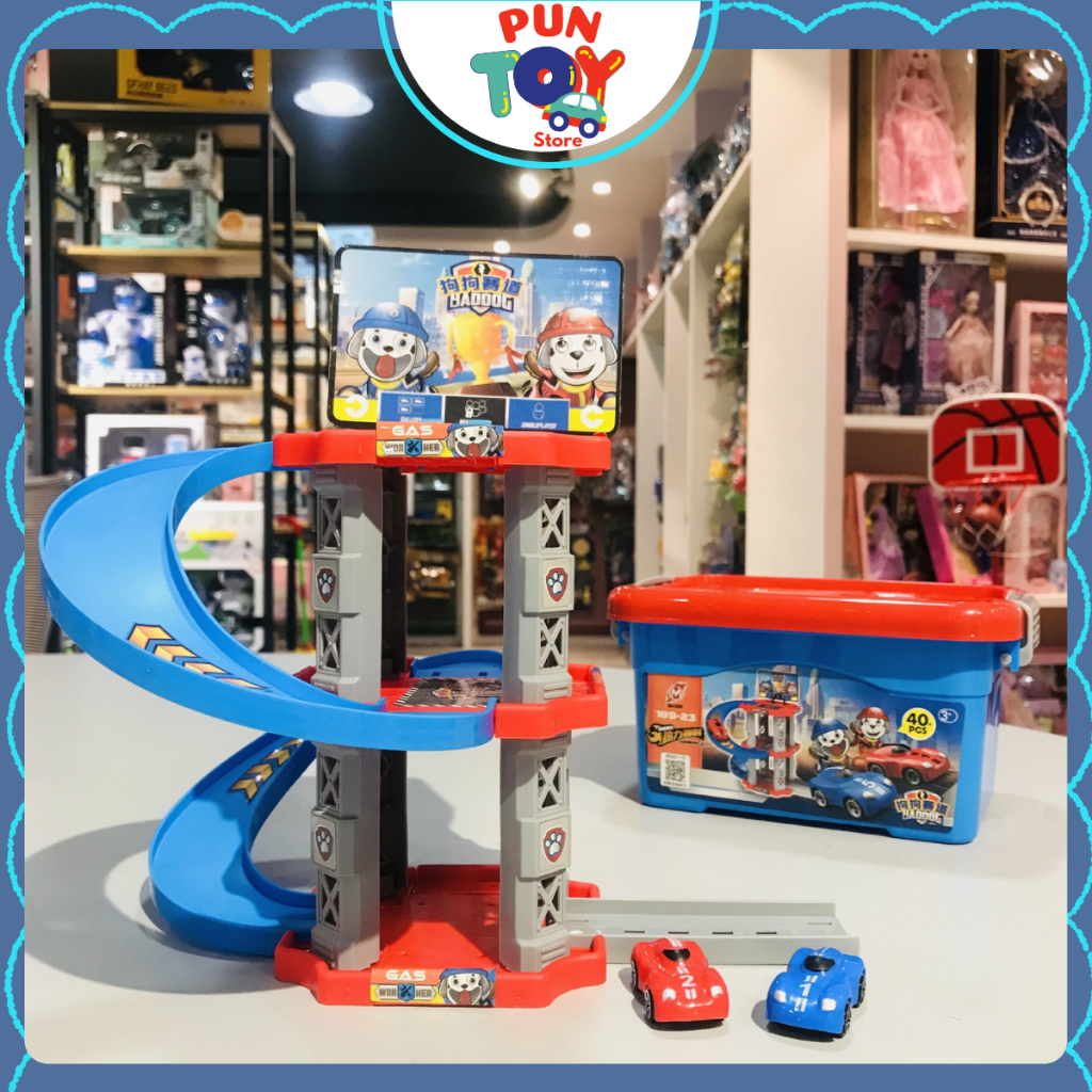 Interesting Large Racing Car Track Assembly Toy Set for Children Pun ...