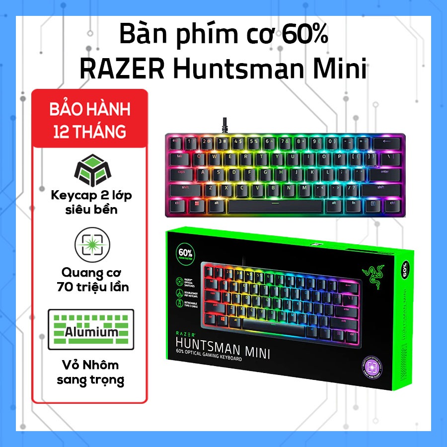 Genuine - Razer Huntsman Mini mechanical keyboard - Genuine Product ...