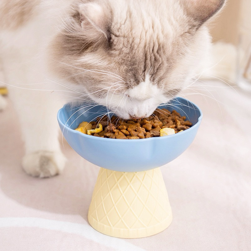 Hunchback Bowl For Dogs And Cats (Cream Trees) | Shopee Malaysia