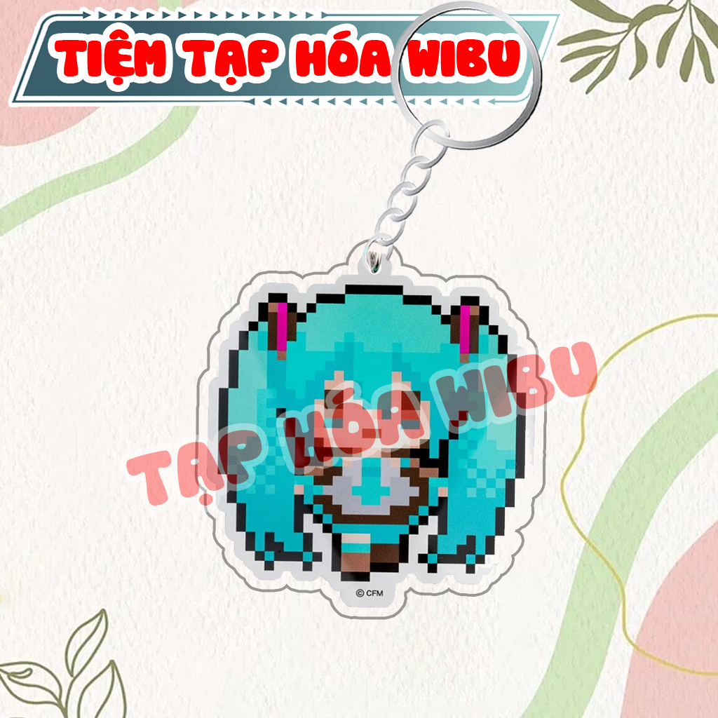 Acrylic Keychain Vocaloid Hatsune Miku Snow Miku 2024 Kaito Meiko ...