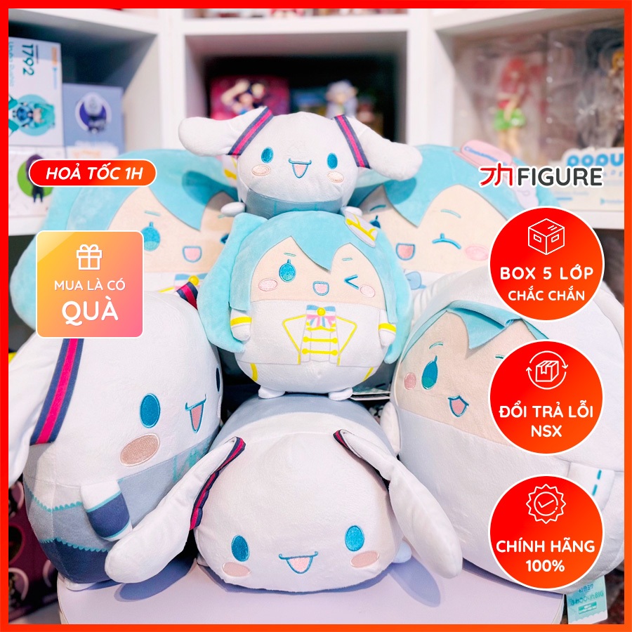 Premium Stuffed Hatsune Miku x Cinnamoroll, Fuwakororin BIG, Potekoro - (Sanrio) Genuine Japan ...