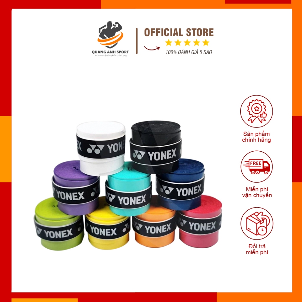 Genuine Yonex Badminton Racket Grips, Full Color Options | Shopee Malaysia