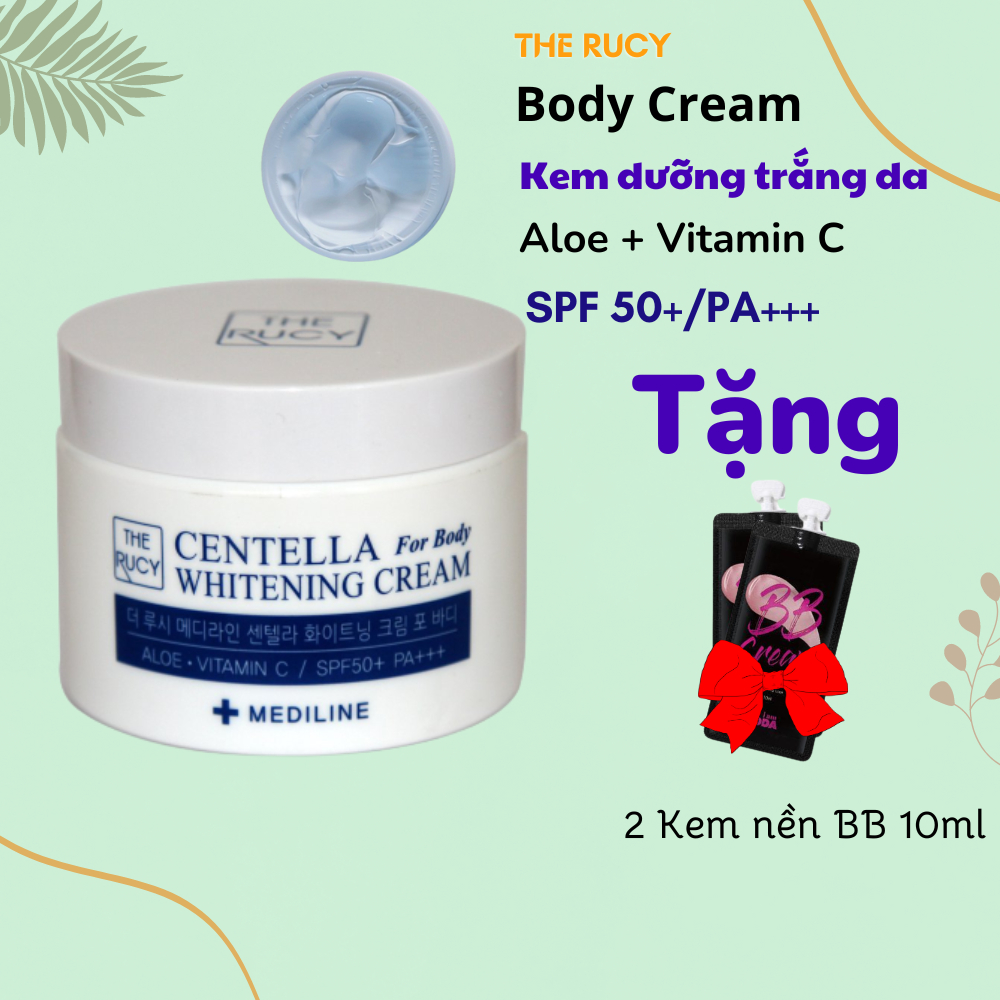 Free 2 TUYB BB Cream - The Rucy Mediline Centella Whitening Cream For ...