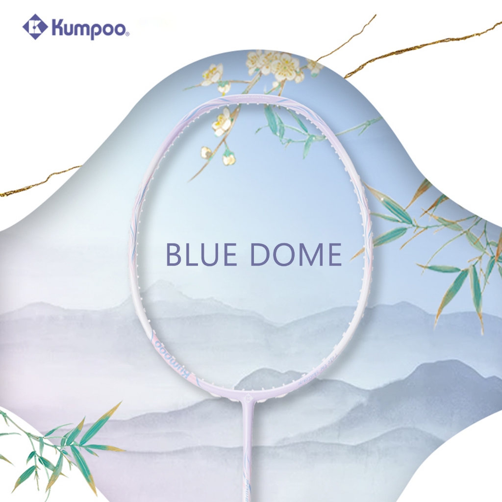 Genuine Kumpoo Blue Dome 5U badminton racket full of high quality ...