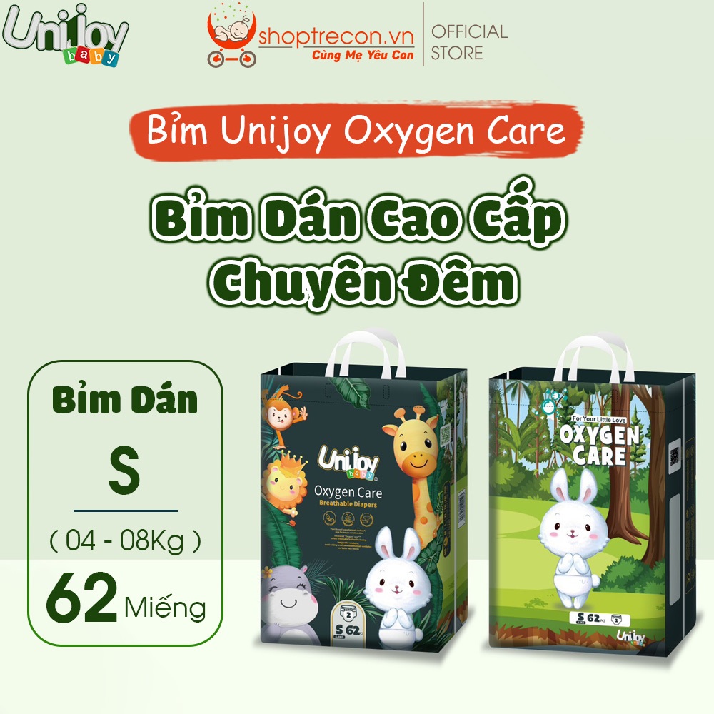 Unijoy Oxygen Care Diapers Premium Specialized Night Diapers Size S ...