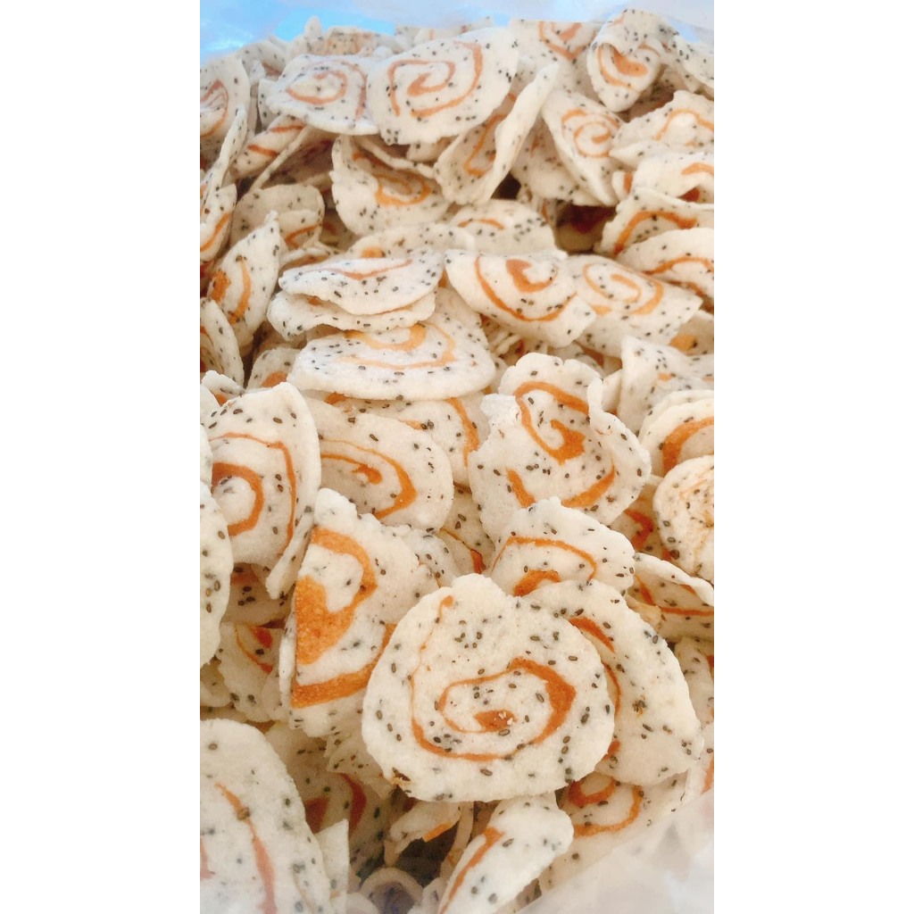 500gram traditional black sesame pig ear cake (homemade) | Shopee Malaysia