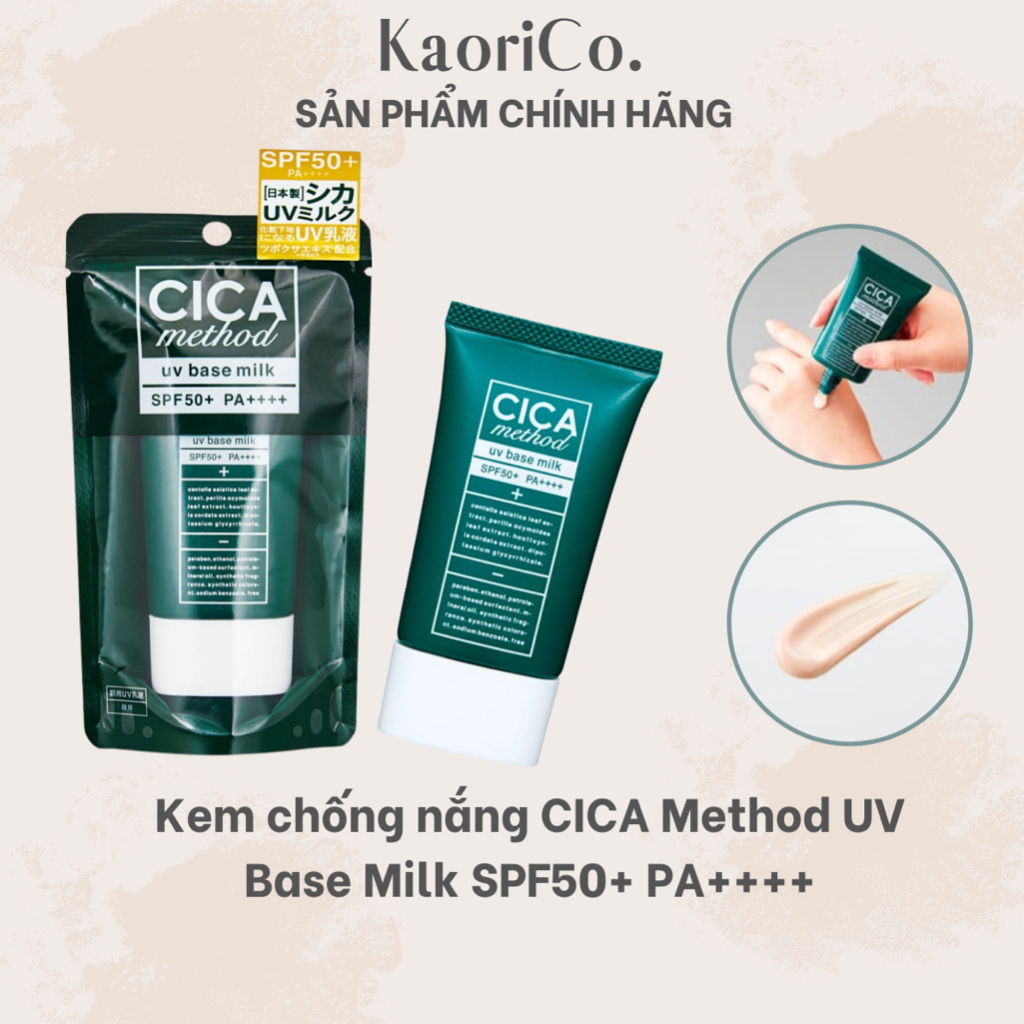 Cogit CICA Method UV Base Milk SPF50+ PA++++ (40 ml) | Shopee Malaysia