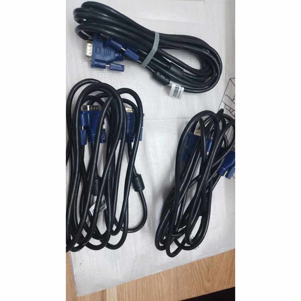 Vga port connection cable 3m long | Shopee Malaysia