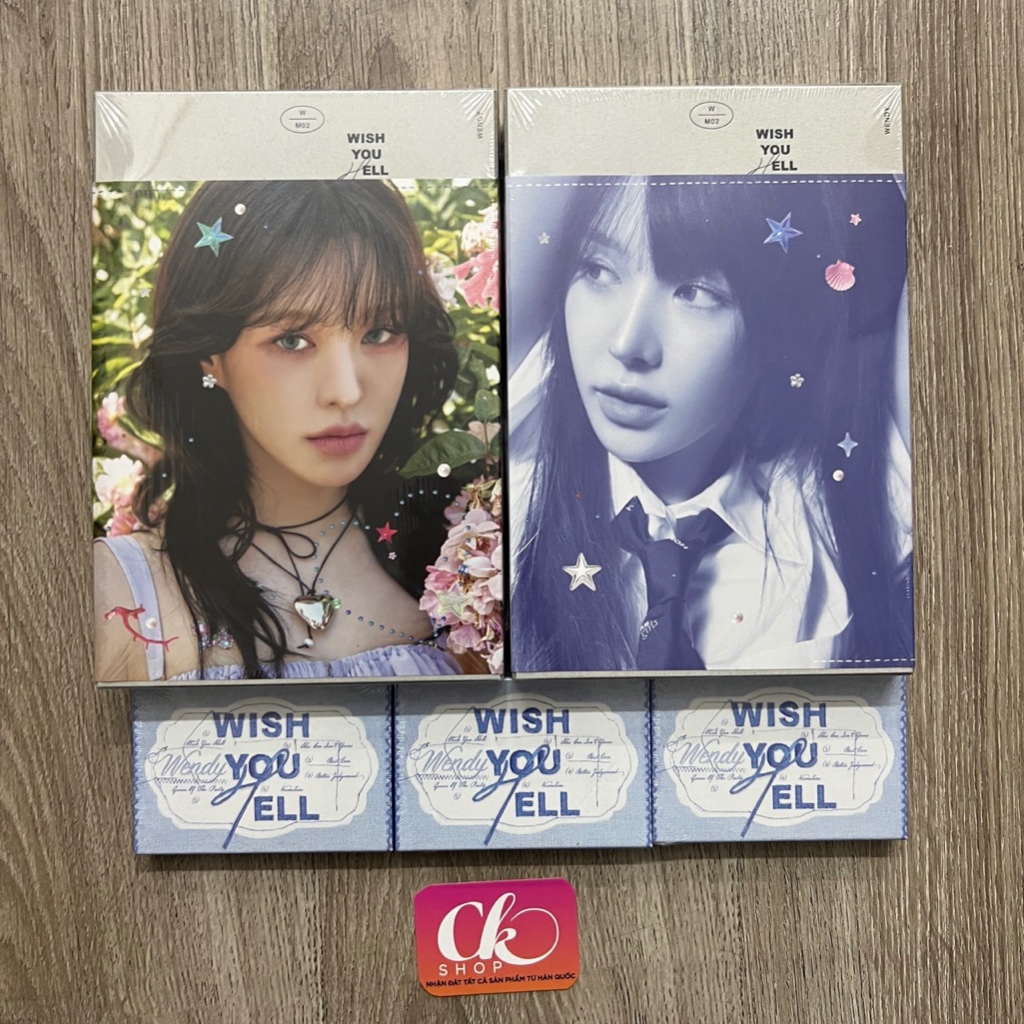 Wendy ALBUM Set - WISH YOU HELL | Shopee Malaysia