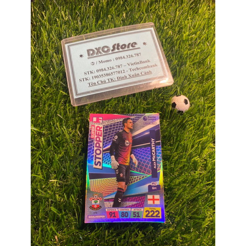 Retail Card - SUPER STOPPER - PANINI AXL EPL 2023 - ALEX McCARTHY ...
