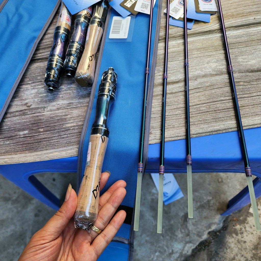 (Quality) Rancy UL Lure Rod Original Plugged In 1 Fuji Oring | Shopee ...