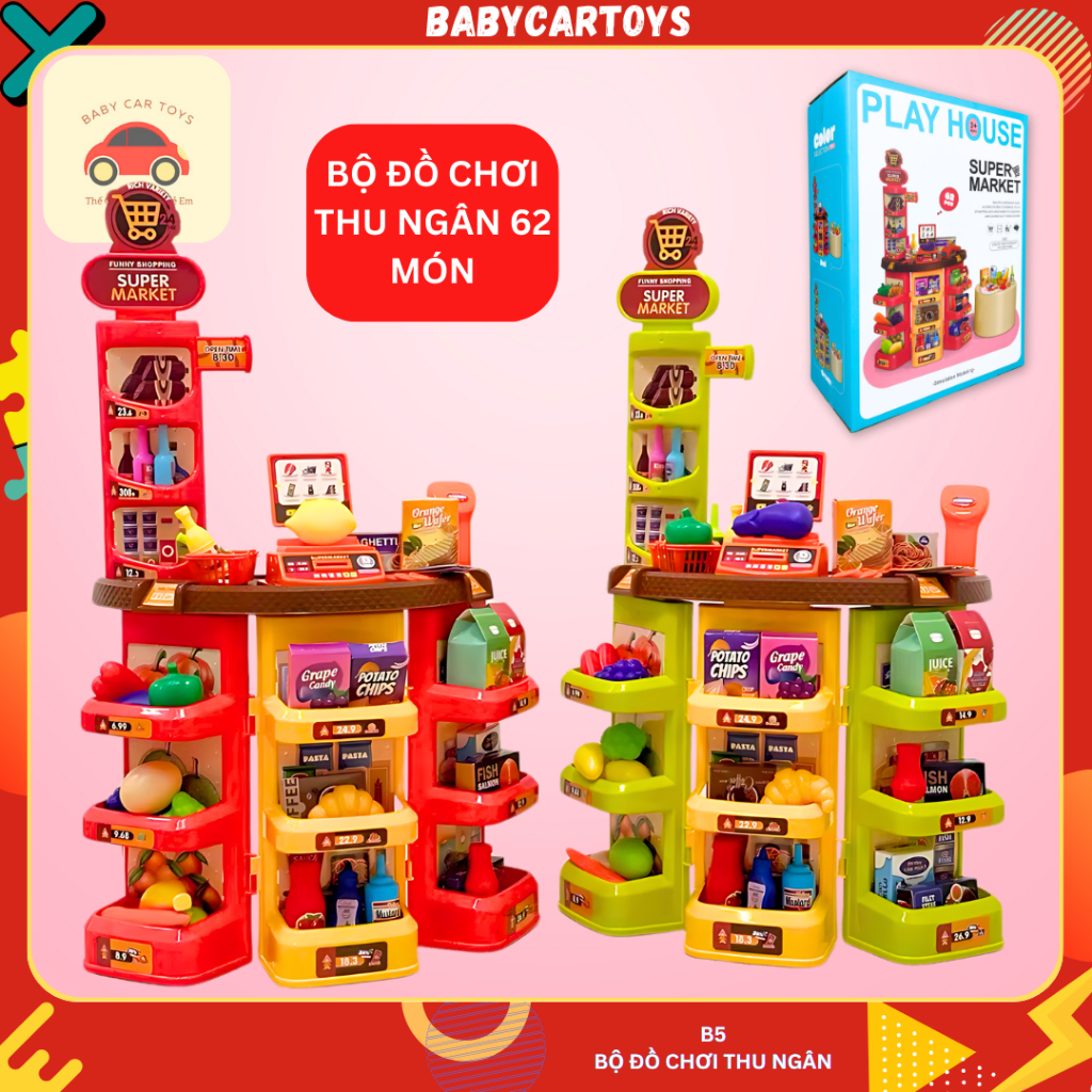 Supermarket Counter Toy Set - Thinking toys for Children - large size ...