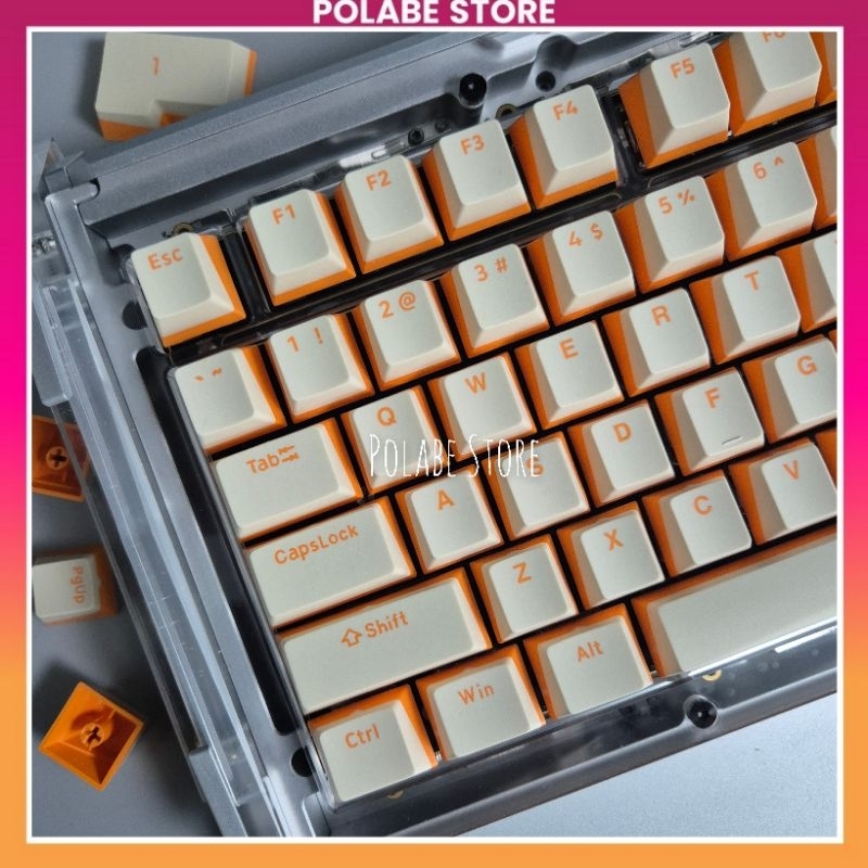 Switch Gift] Keycap Orange Wahtsy Cherry Profile mechanical keyboard ...