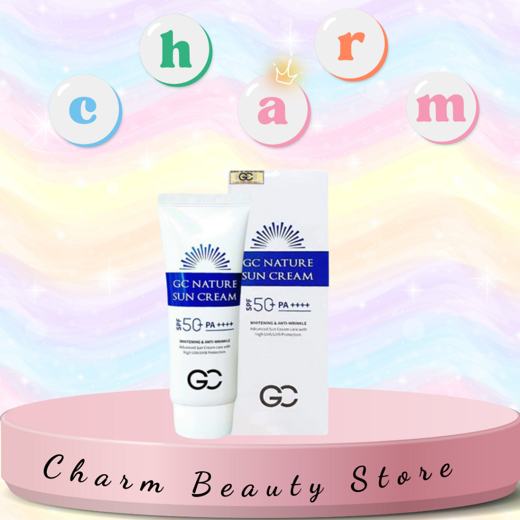 Gc Nature Sun Cream SPF 50+ PA + + + + 60ml | Shopee Malaysia
