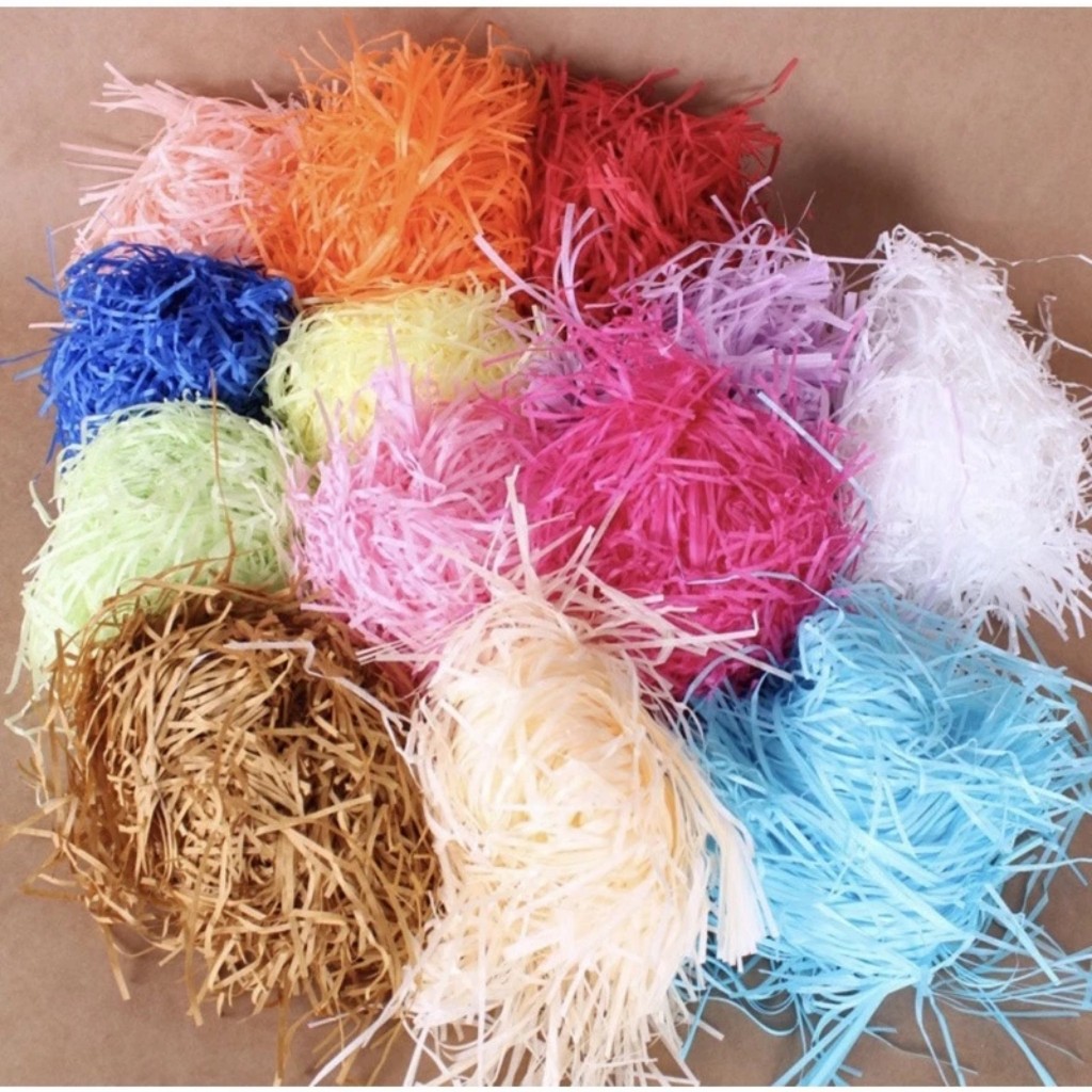 Shredded Shredded Paper Paper Shredded In Various Colors Gift Wrapping ...