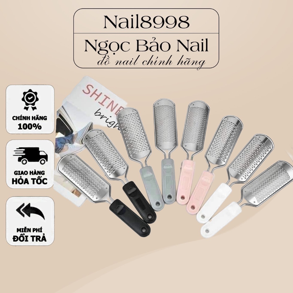 Genuine stainless steel heel scrub (USA) | Shopee Malaysia