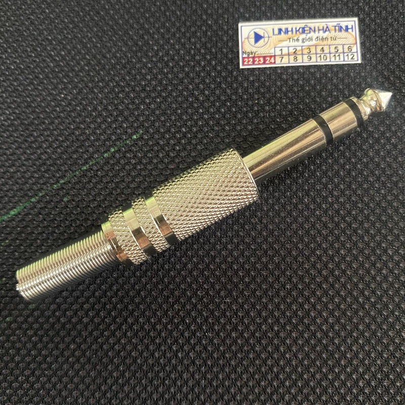 5 straight two-channel 6mm microphone wire soldering jacks, 6mm ...