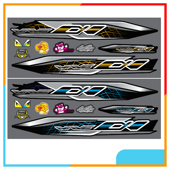 Wave Alpha stamp Genuine model 2024 with many color options ...