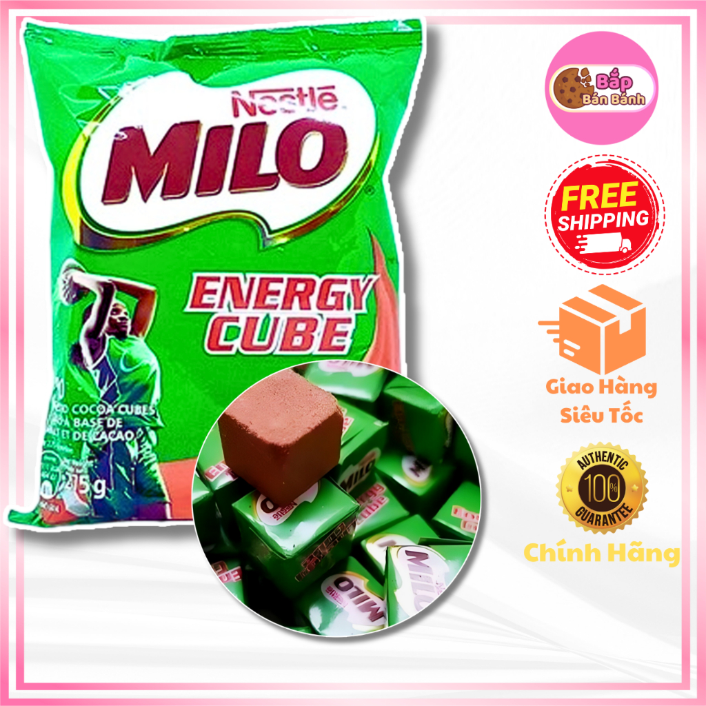 Genuine Thai Milo Cube Nestle Candy (Pack Of 100 Tablets) | Shopee Malaysia