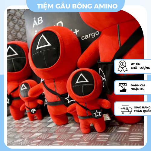 Squid Game teddy bear, Squid Game cosplay teddy bear hot trend in Korea ...