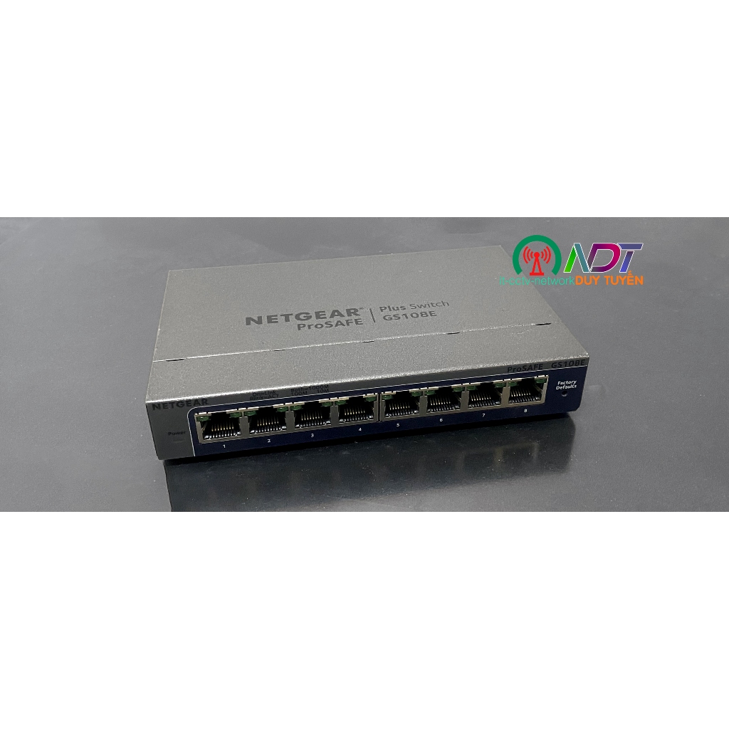 NETGEAR GS108E Switch - 8 Port Gigabit Ethernet Smart Managed Plus ...