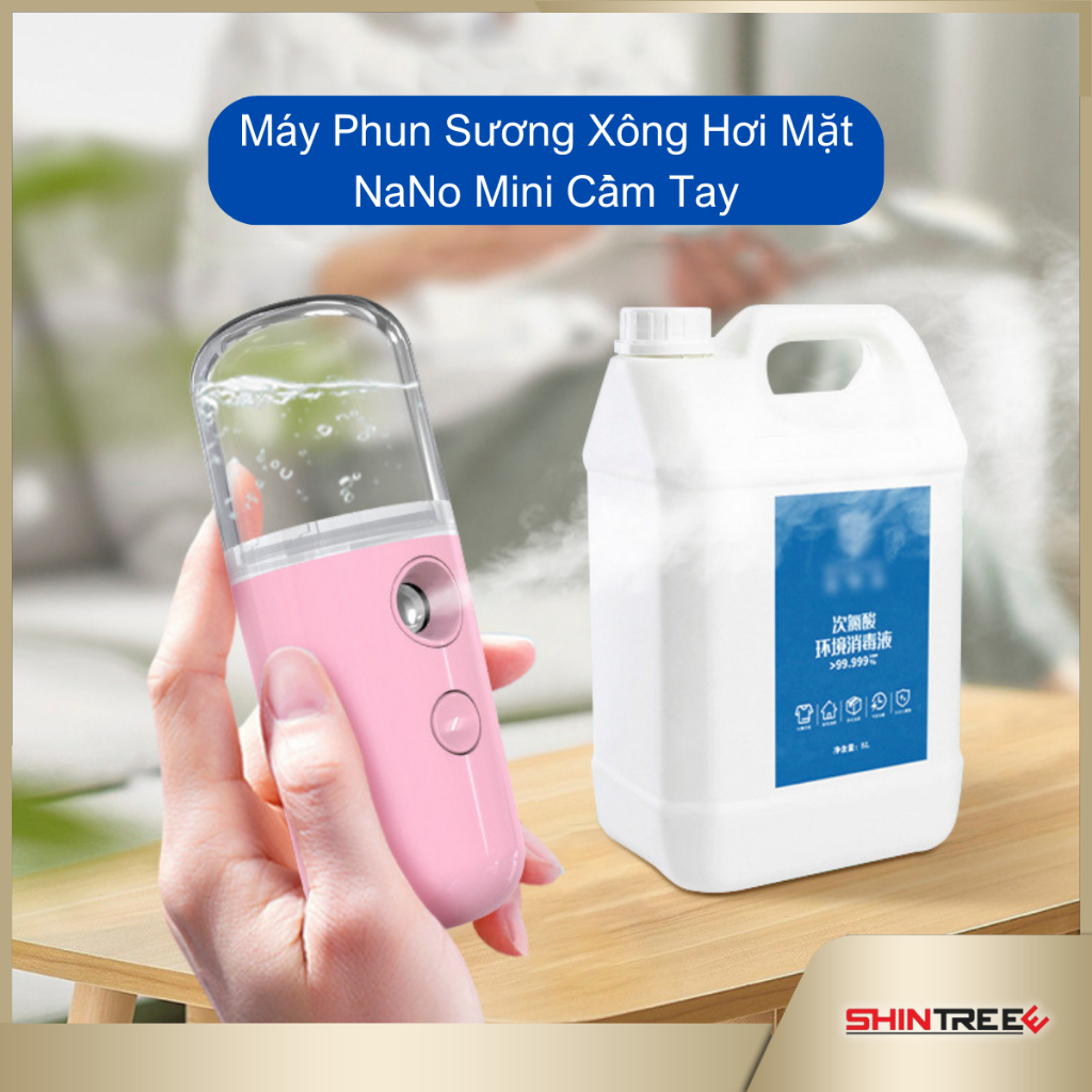 Nano Mini Hand-Held NaNo Facial Nebulizer Supports Water Supply ...