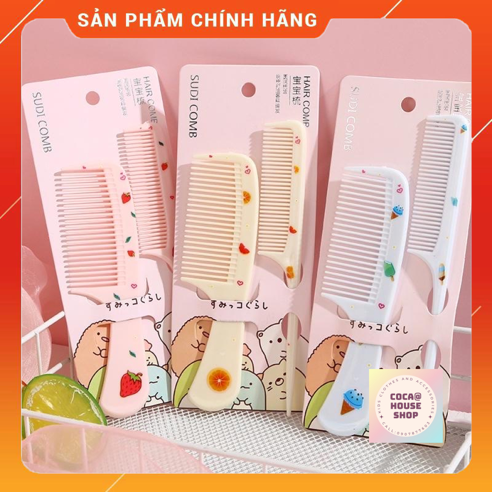 Baby Hair Comb-Set 2 Super Cute Cartoon Styling Combs For Girls ...