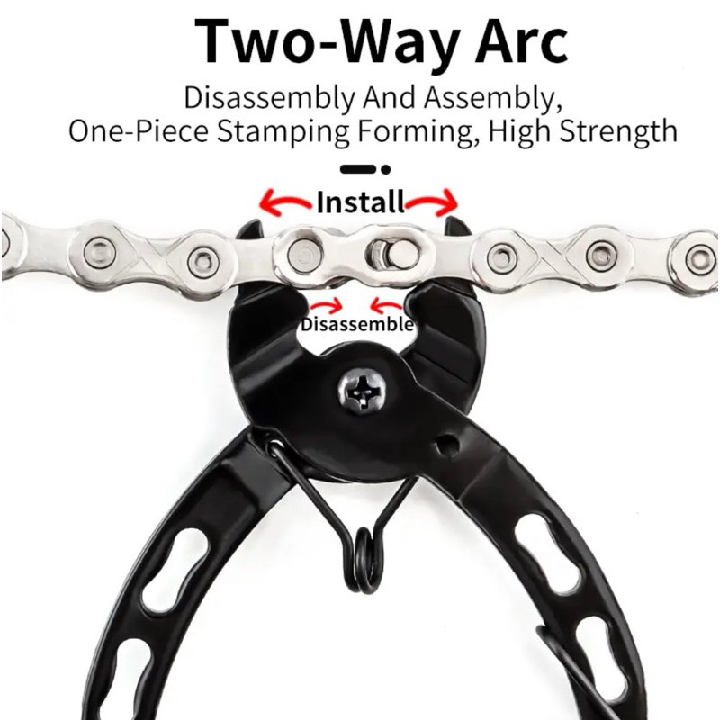 Slug Unlock Pliers, mini Chain Link Pliers-Black-A-12 Bicycle Chain ...