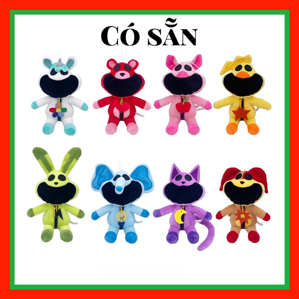 Smiling Critters catnap Dogday Poppy Playtime 3 teddy bear, adorable ...