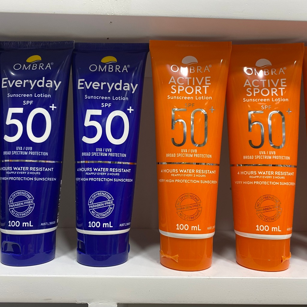 [ New MODEL ] Australian professional sunscreen SPF 50 + OMBRA 100 ml ...