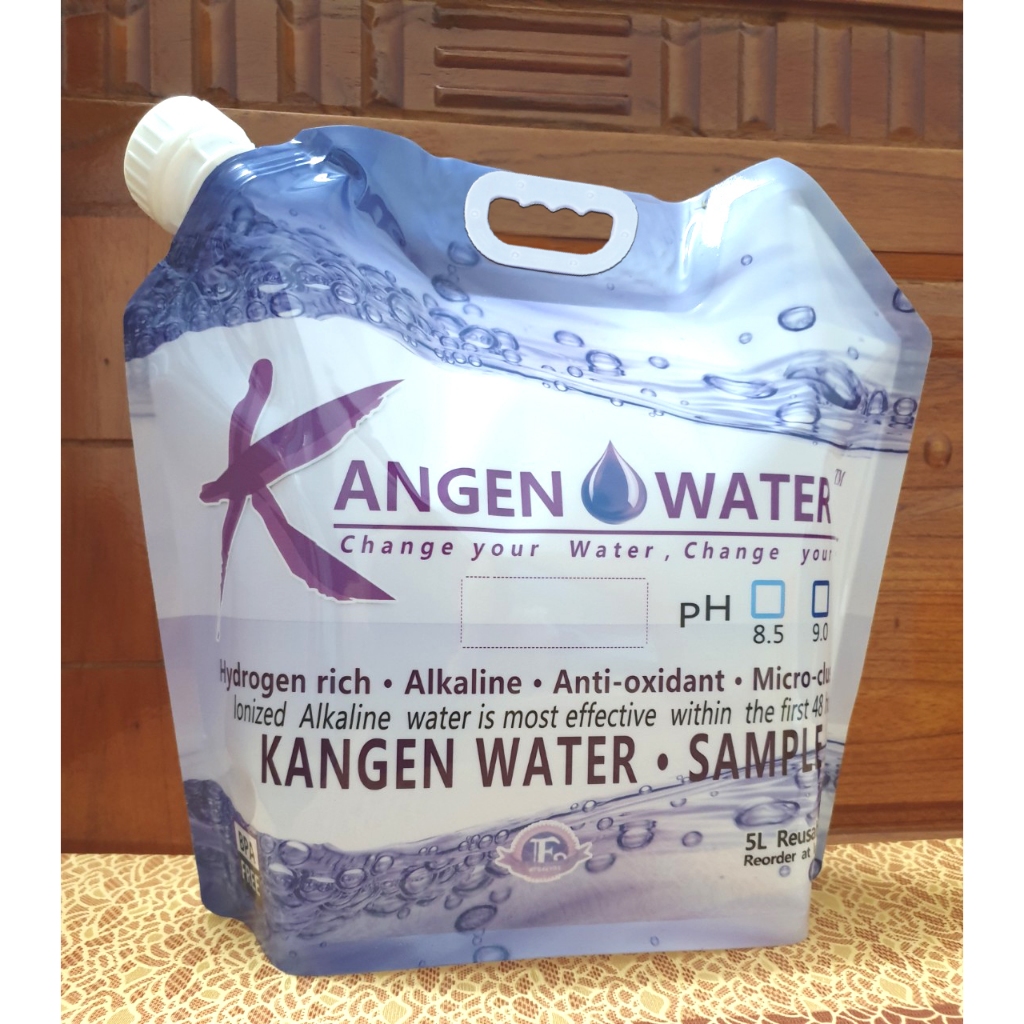 Enagic 5 liter Water Bag Specialized for Alkaline Ionized Water ...