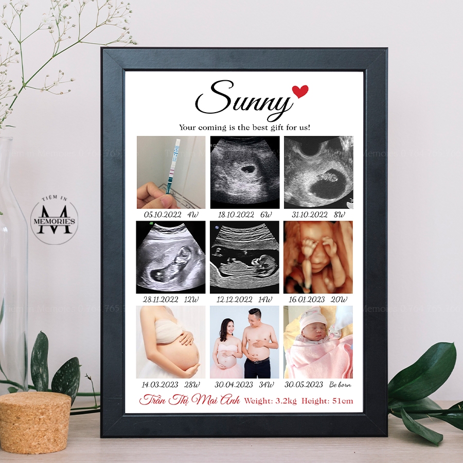 Print commemorative photos - Print photos of pregnant mothers, during ...